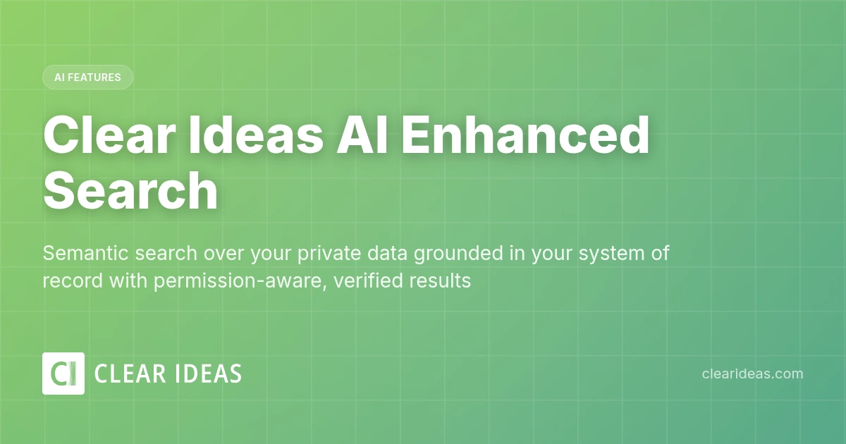 AI Enhanced Search | Clear Ideas™